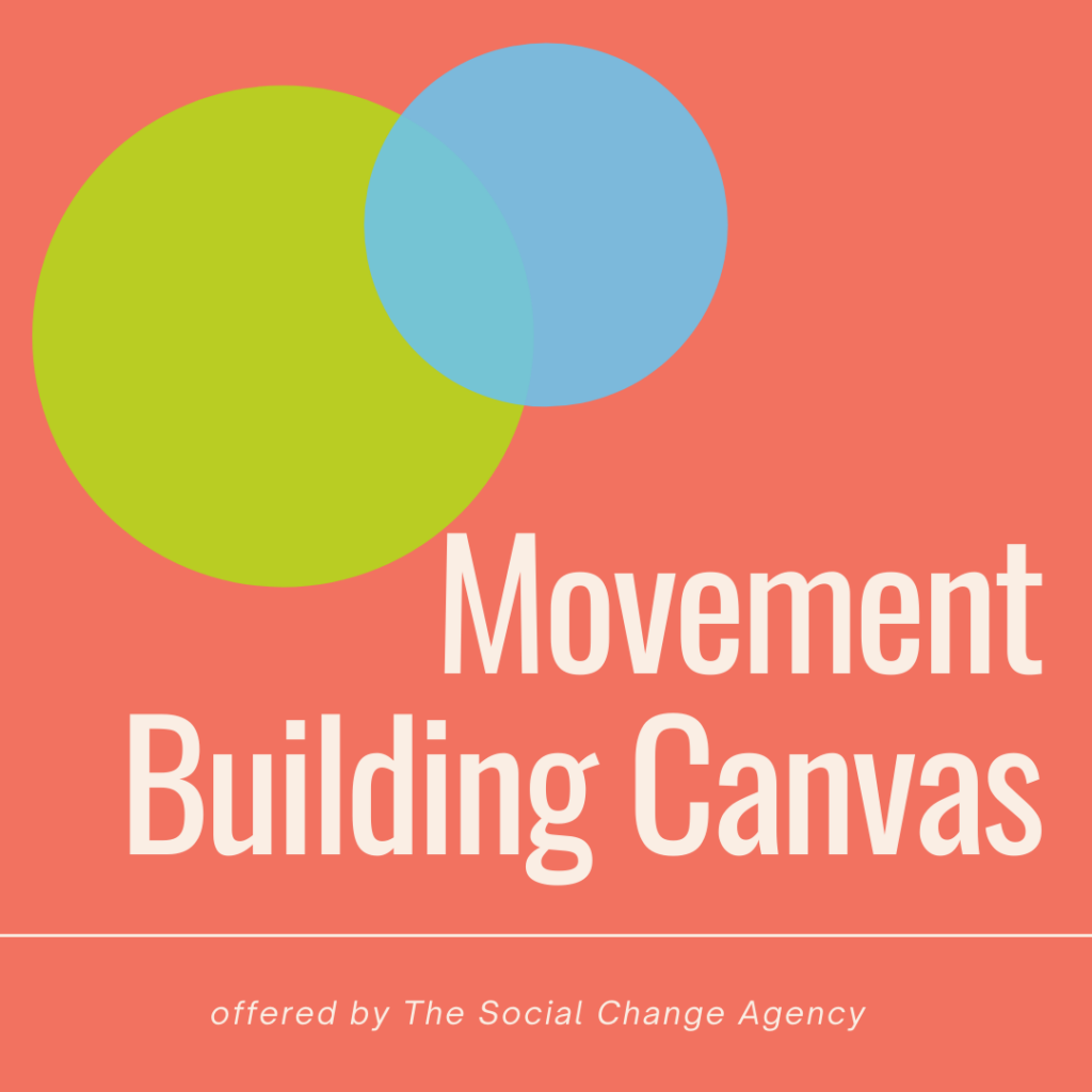 Movement Building Canvas - Network Weaver