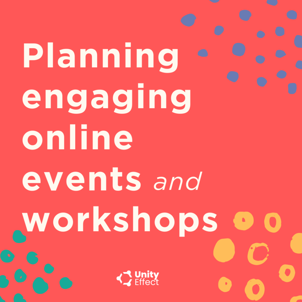 Planning Engaging Online Events and Workshops - Network Weaver
