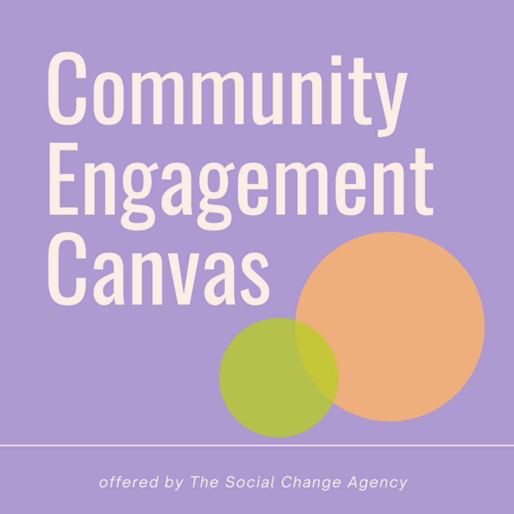 Community Engagement Canvas - Network Weaver